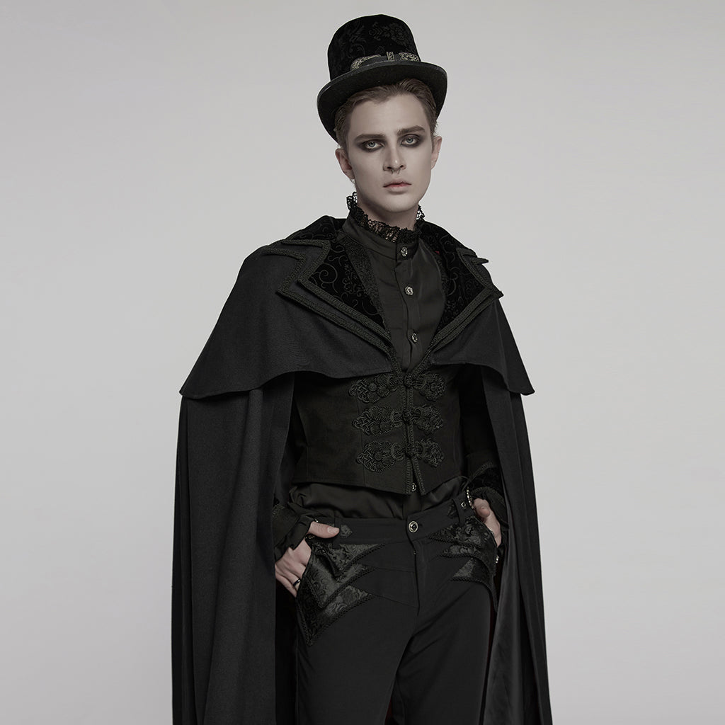 Retro goth cloak-jacket– PUNK RAVE UK