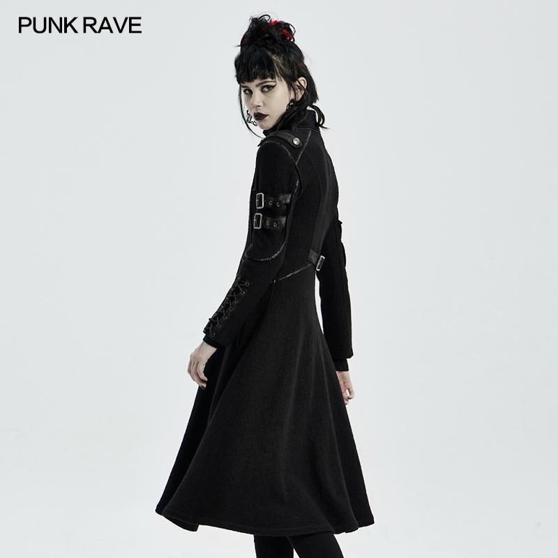 Punk Casual Mid Length Coat– PUNK RAVE UK